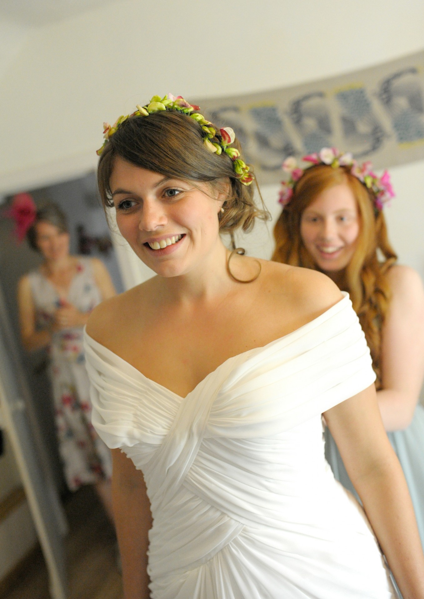 Millie and Dan do it all in picture-perfect DIY wedding - Real Weddings ...